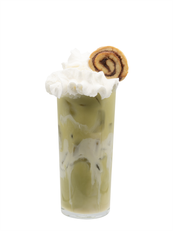 Matcha Helado de Rollo de Canela Glaseado - Monin MX