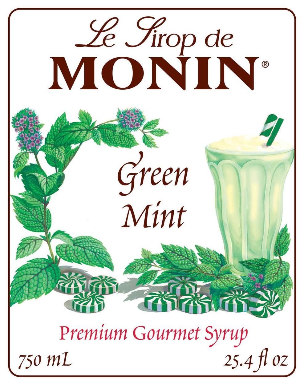 Saborizante con sabor a menta verde - Monin - Monin MX